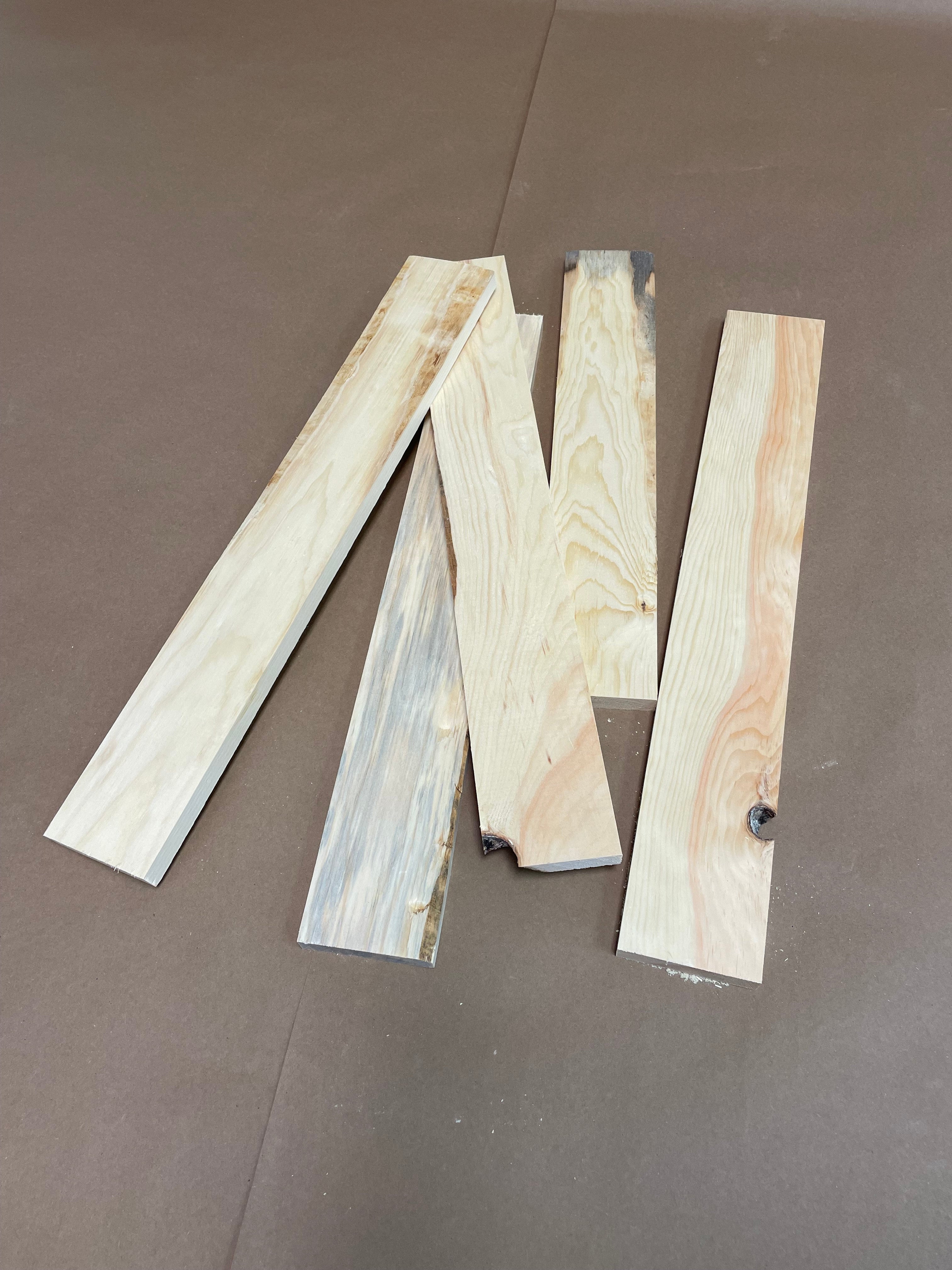 1x4 - Industrial#3 / Standard#2 Blend - Wood Cut to Size | HoneySuckle ...