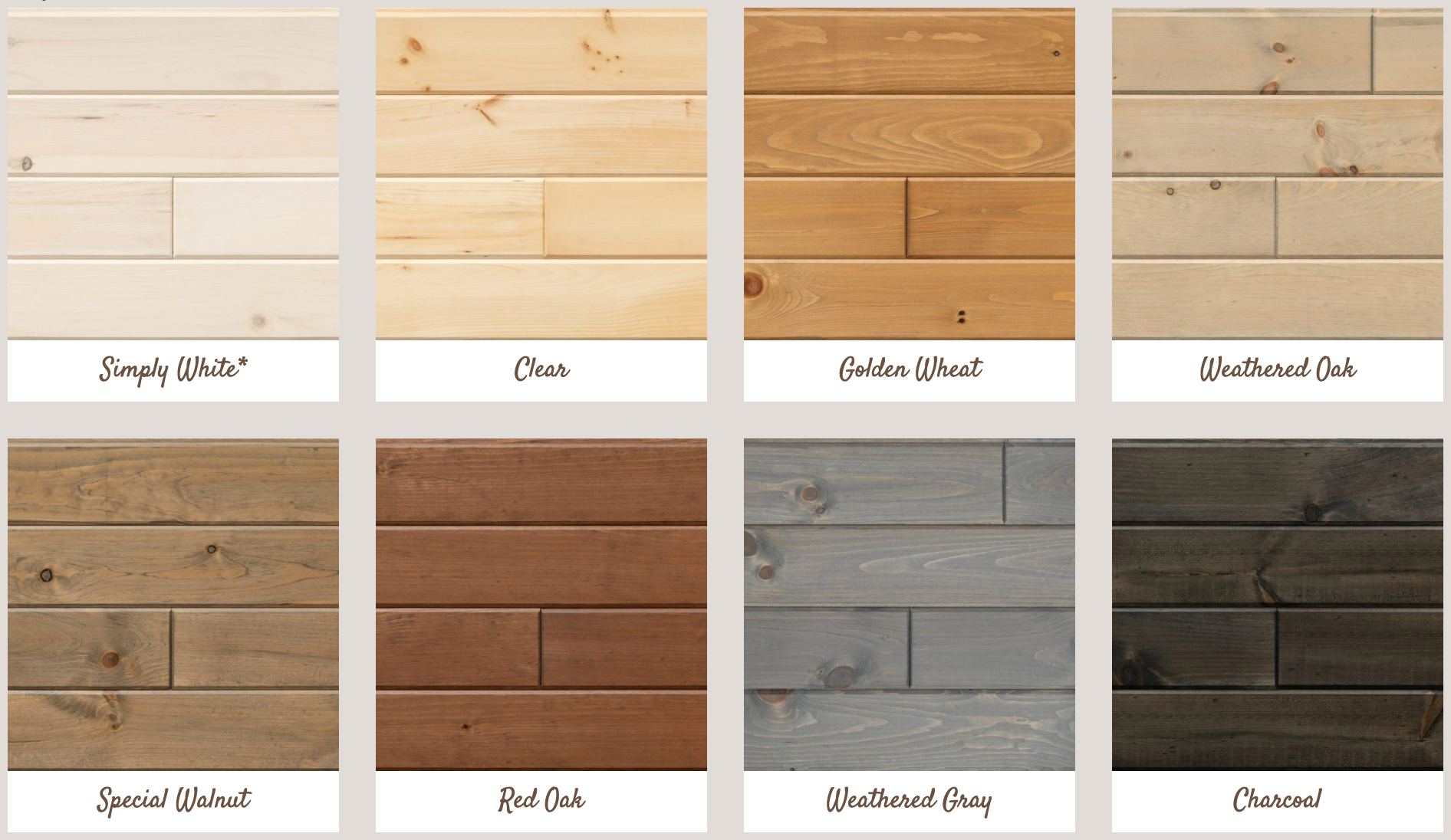Prefinished - 1x4 - Color Matching Trim - Eastern White Pine Lumber ...