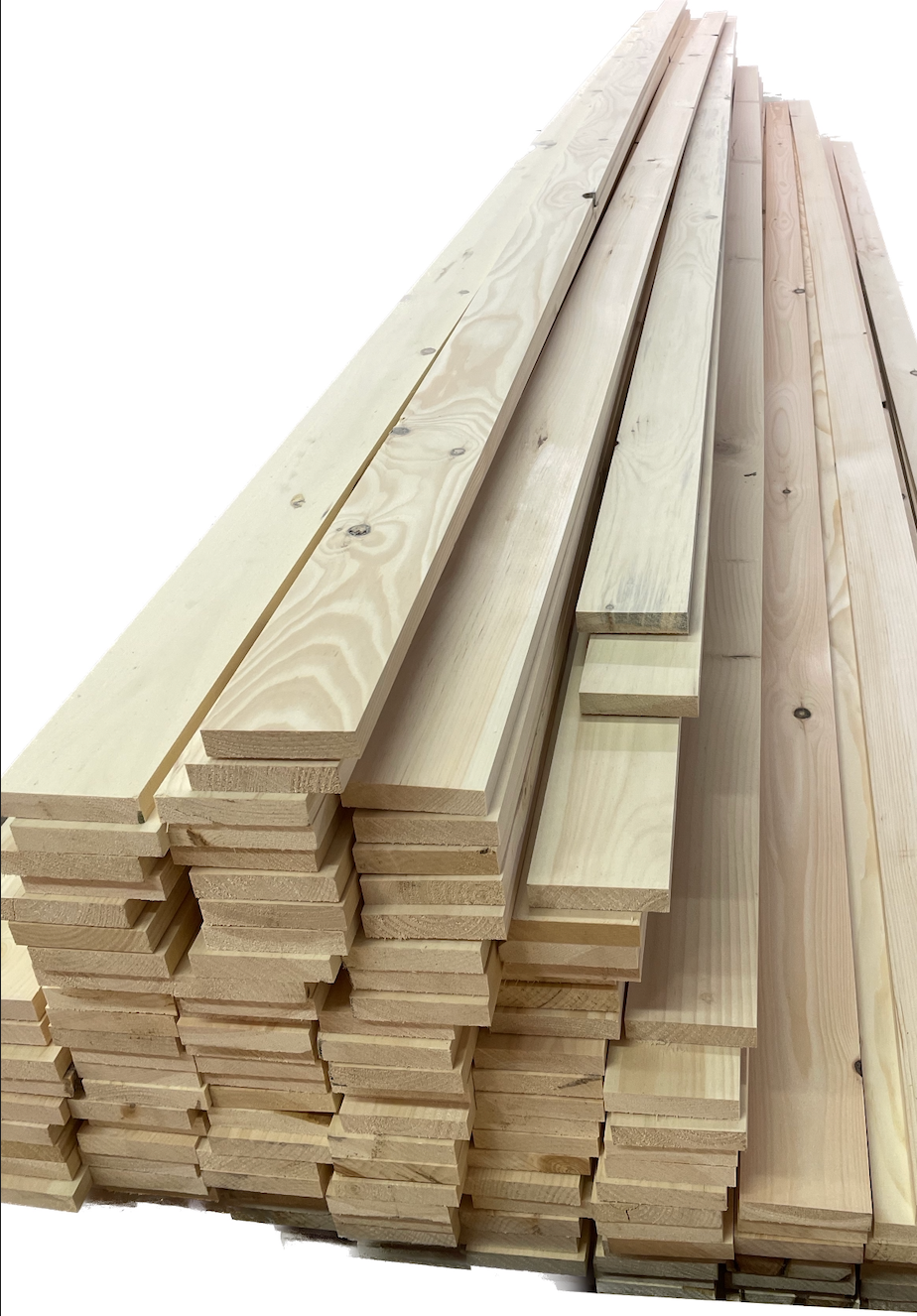 1x4 - Premium Grade - Eastern White Pine Lumber | HoneySuckle Builds