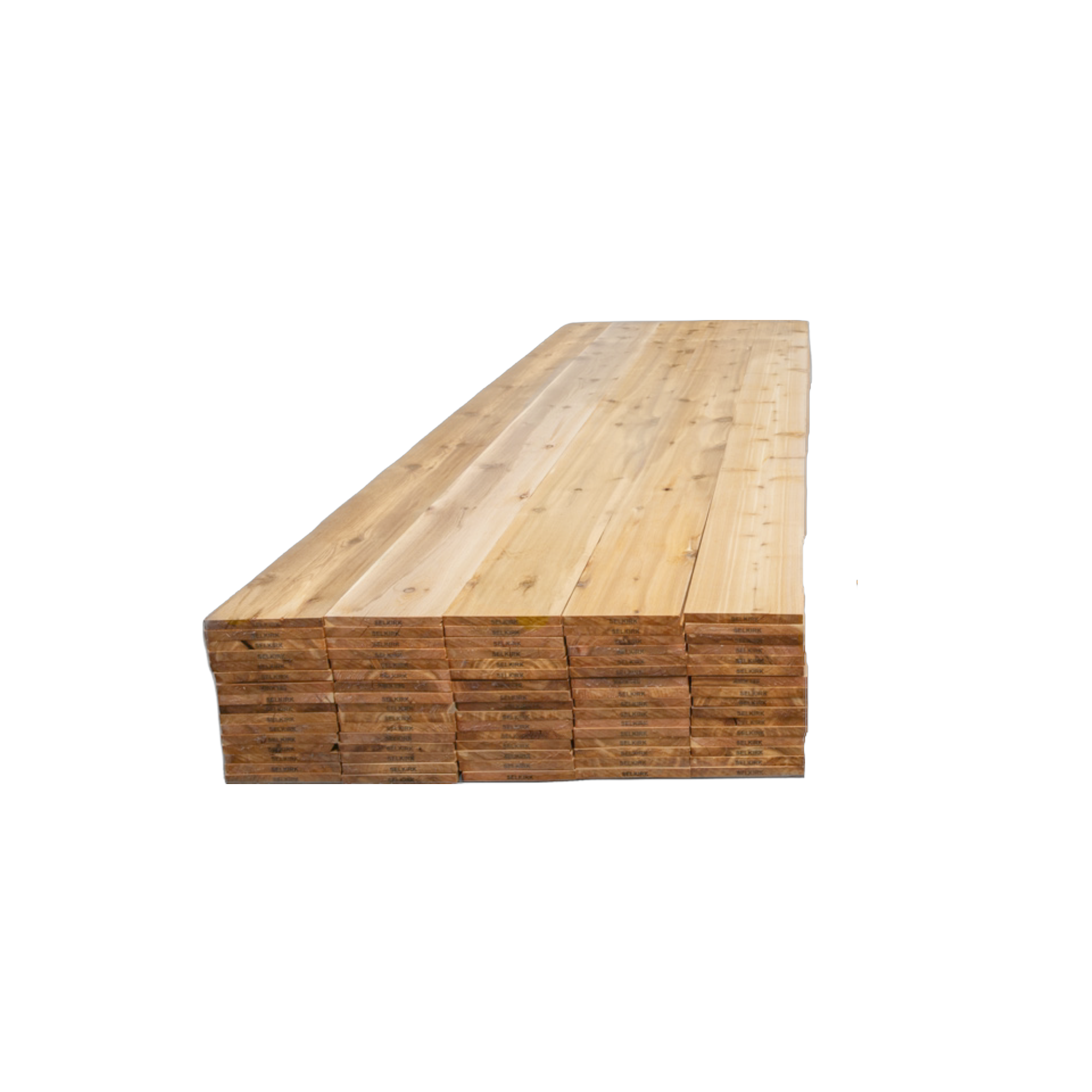 7/8x10 Western Red Cedar Premium Grade Lumber | HoneySuckle Builds