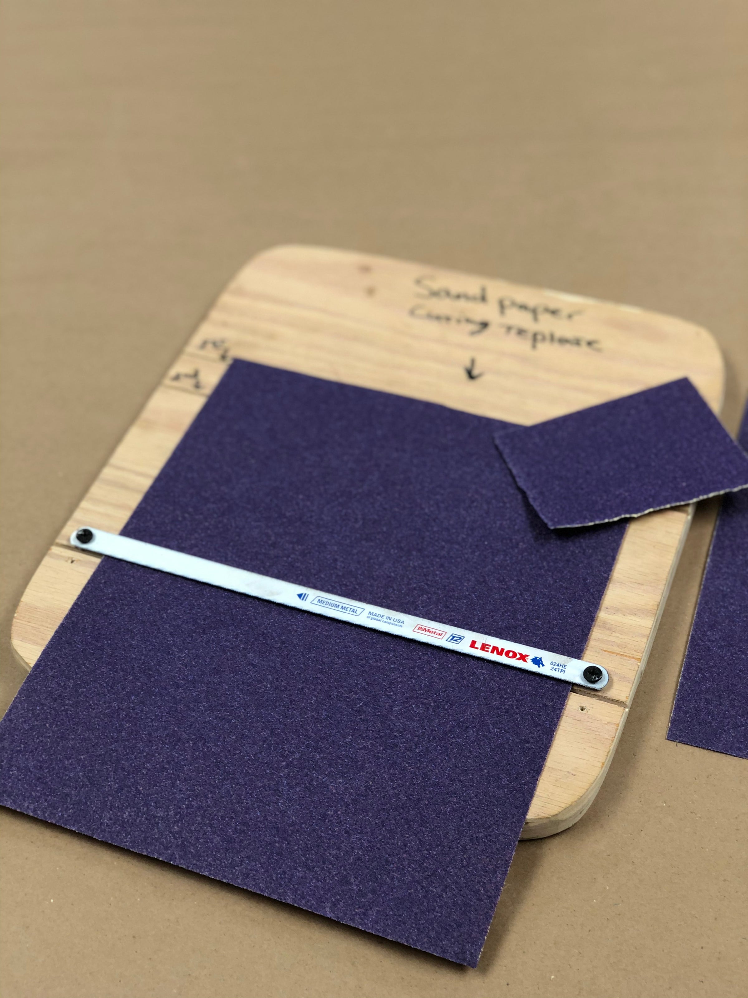 Sandpaper Cutter | HoneySuckle Builds